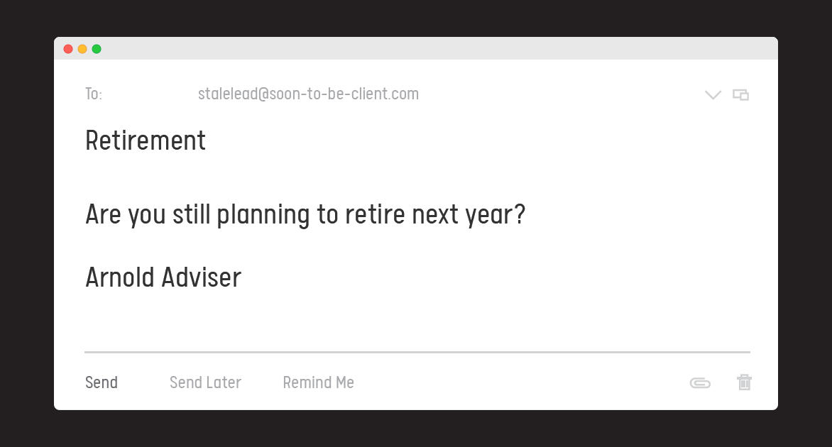 How to Revive Prospects with the Simplest Email Ever - Snappy Kraken